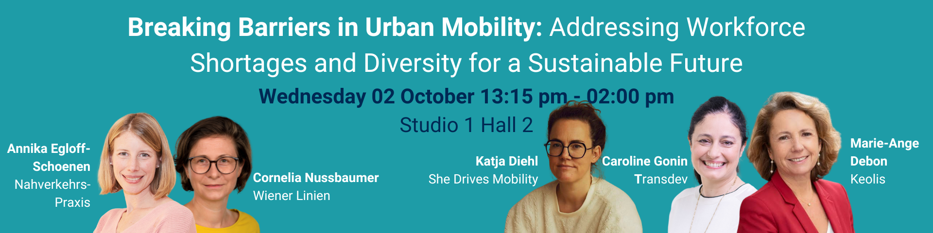 Women In Mobility - Breaking Barriers in Urban Mobility: Addressing Workforce Shortages and ...